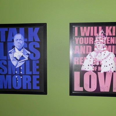 Hamilton Poster aaron Burr orphan - Etsy