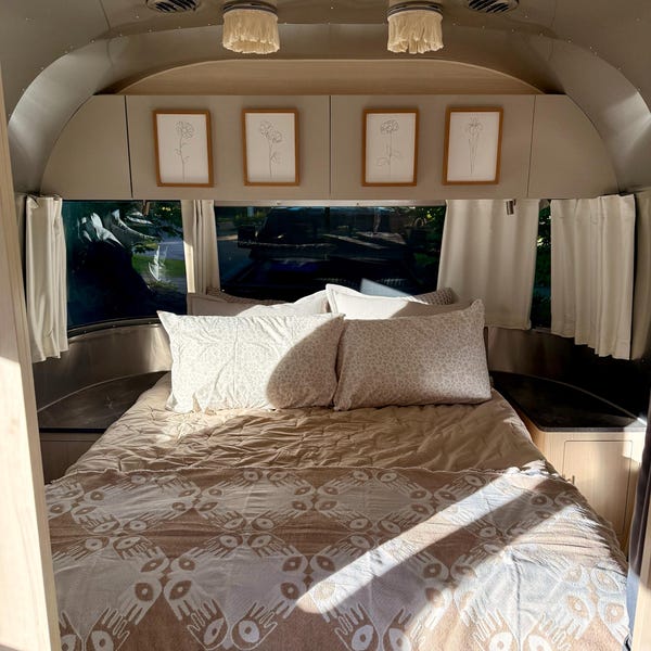 RV Light Cover, Handmade Boho Camper Trailer Decor | RV Light Covers ...