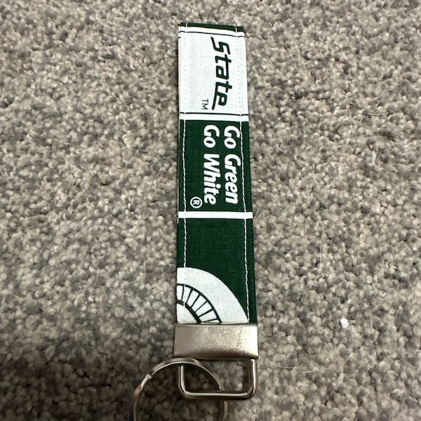 MSU Key Fobs/keychain - Four Choices! - Etsy
