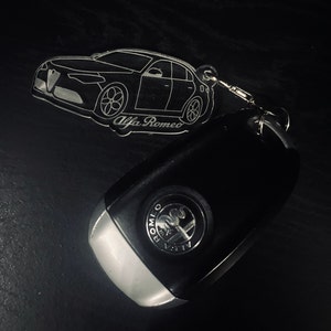 Custom Car Acrylic Keychain - Etsy