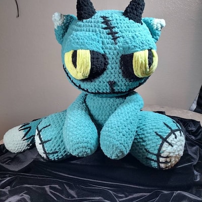 Evil Cat Crochet Pattern - Etsy