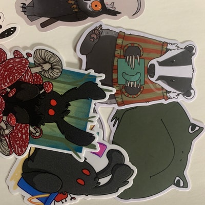 Barbarian Frog Vinyl Sticker Gift Tabletop Game Lovecraft Cryptid ...