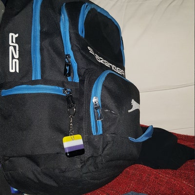 LGBTQ Keyring Gay Pride Keychain Bisexual Transgender Non-binary ...