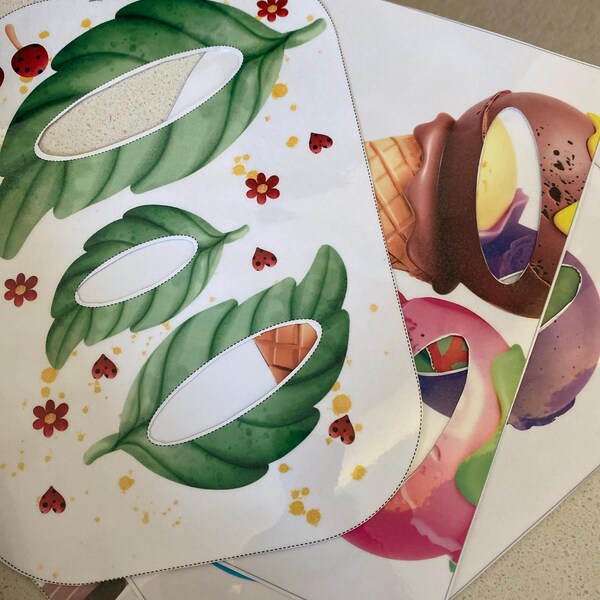 ICE CREAM Printable Busy Book. Preschool & Toddler Learning Activities ...