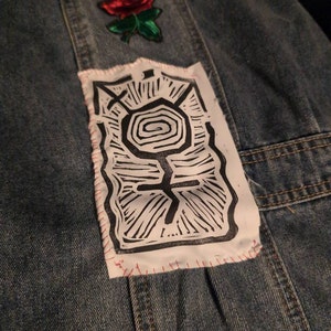 Trans Werewolf Patch Sew or Glue on Back Patch 9x7 Inches - Etsy