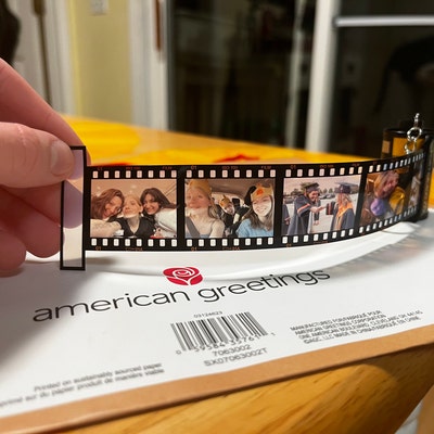 Memory Film Keychain 1-10 Photos Personalized Camera Roll Gift ...