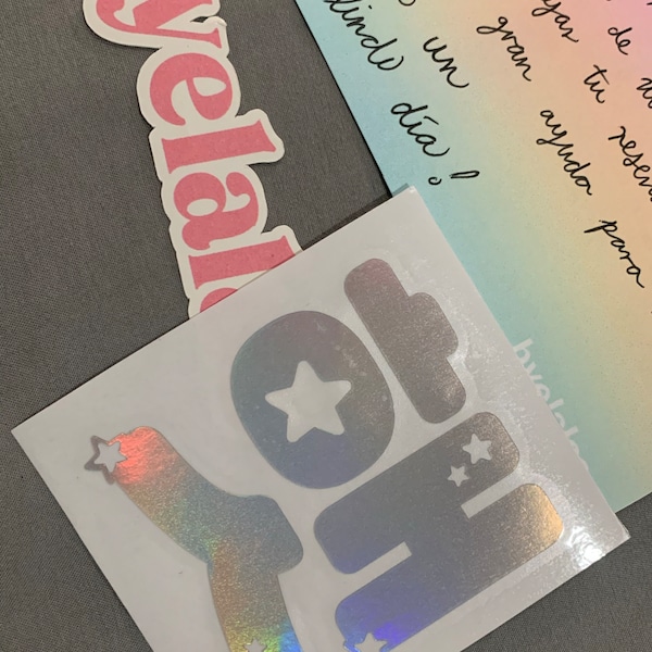 NCT Name Lightstick Sticker Decal Vinyl NCT Dream NCT 127 Wayv All ...