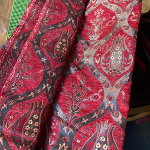 Upholstery Fabric,turkish Fabric by the Yards,turkish NAVY BLUE ...