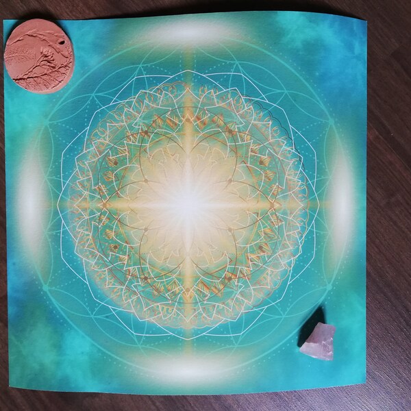 Card: Maiden Gaia Spring Goddess Art, Magical Goddess Card, Pagan Art ...