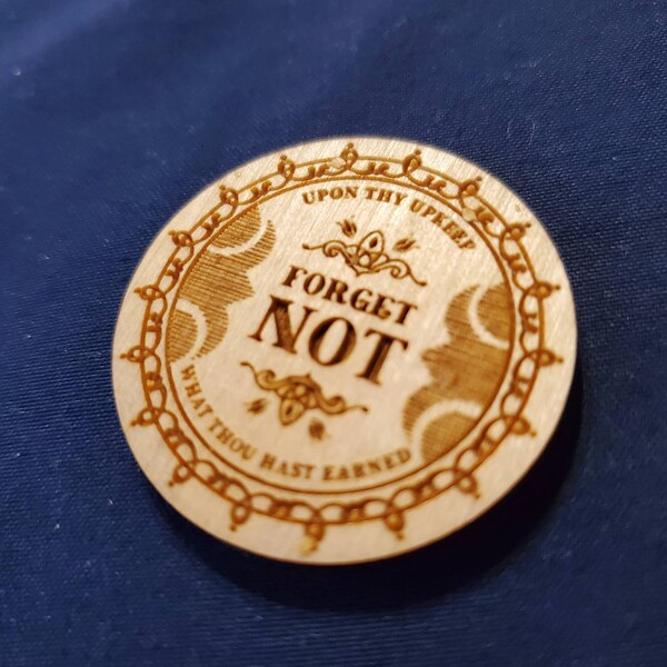 Magic the Gathering Upkeep Reminder Token - MTG Commander Player Gift ...