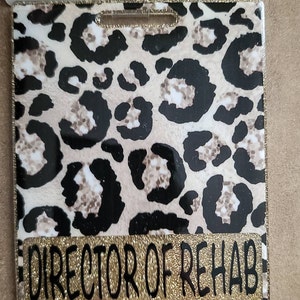 Purple Cheetah Print Badge Buddy Leopard Badge Buddy | Etsy