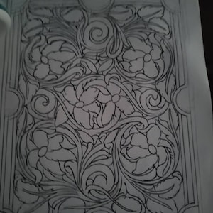 Acanthus Scroll Belt Pattern - Etsy