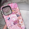Navy Blue Collage Phone Case - Etsy