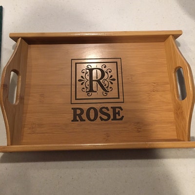 Personalized Engraved Wood Serving Tray House Party Customized ...