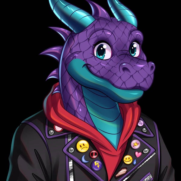 Custom Chibi Cute Animated Vtuber Logo for Your Vtuber, Animated Logo ...