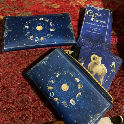 Celestial Fortune, Astrology Oracle Deck, Tarot Size Oracle Cards ...