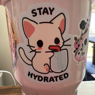 Kawaii Cat Workout Planner Stickers, Workout Reminders, Cute Planner ...