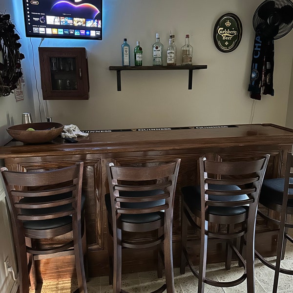 Industrial Pipe Window Curtain Rod, Rustic Gun Metal Gray Modern ...