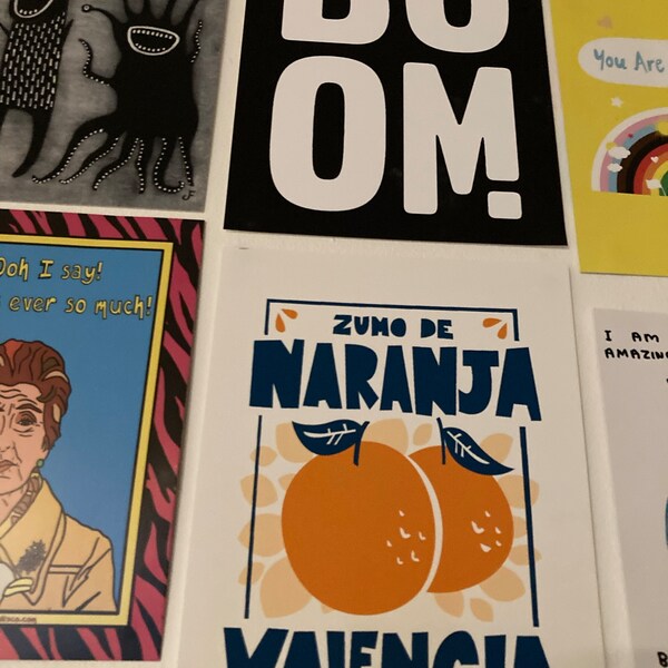 BOOM Poster, | Bold Black and White | Wall Decor, Art Print, Wall Art ...