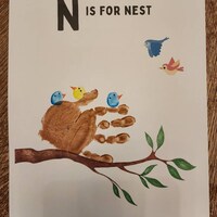 K is for Kite Handprint Template / Letter K / DIY Alphabet Craft ...