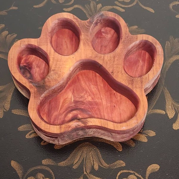 Dog Paw Tray CNC Router Files, 3D Model File, 3D Printer File ...