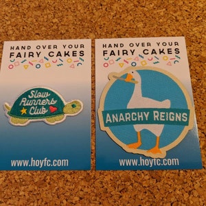 Anarchy Reigns Iron on Patch Untitled Goose Game Patch - Etsy