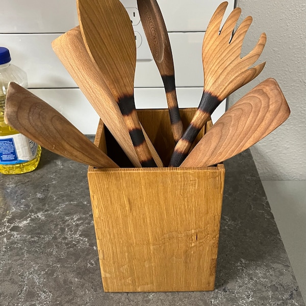 Wood Square Box Walnut and Maple Box Jewelry Box Valet Box - Etsy