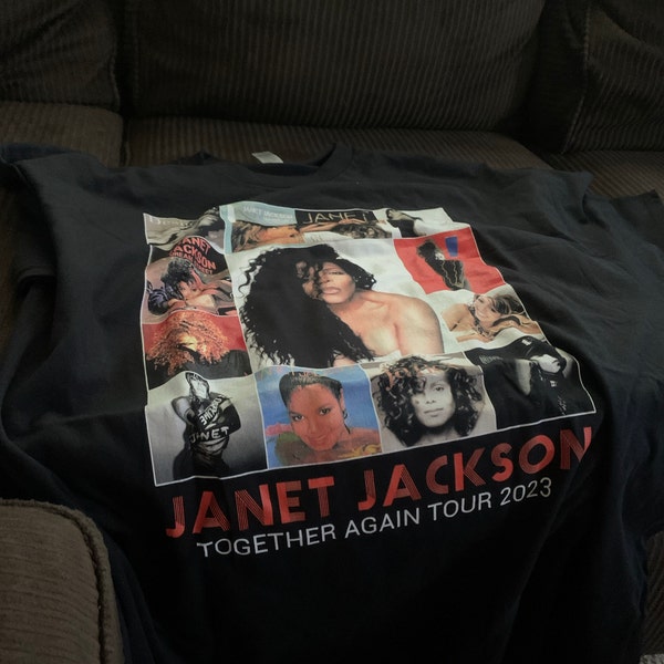 Comfort Color Janet Jackson Tour Shirt,janet Jackson Shirt , Janet ...