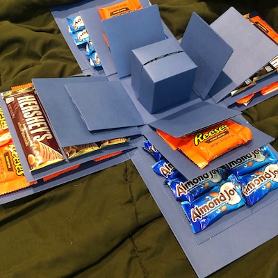 Candy Explosion Box / Surprise Candy Box Perfect Gift for Thanksgiving ...