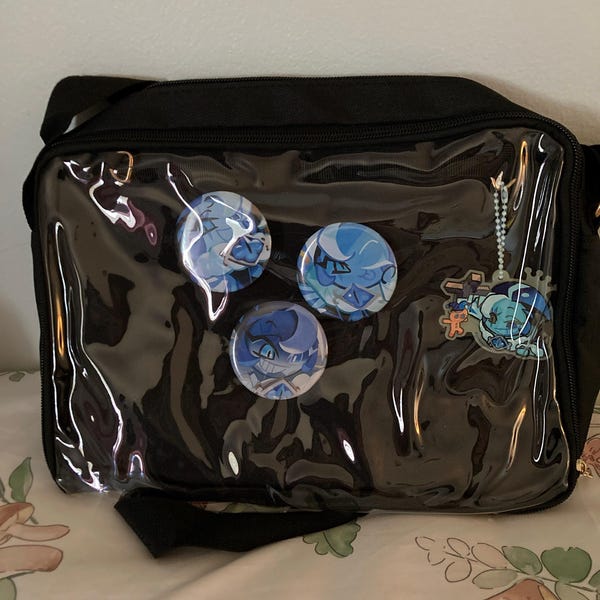 Multi-color Ita Bag Crossbody With Insert, Anime Ita Bag, Ita Messenger ...