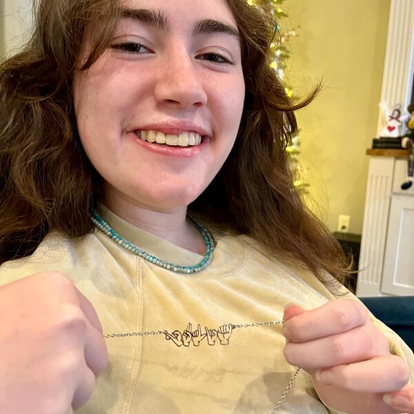 Personalized 18K Gold Name Necklace/gold Plated Script Name Necklace ...