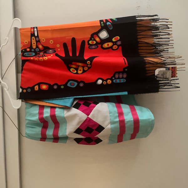 Indigenous Owned Strong Earth Woman Art | Eco Shawl First Nations ...