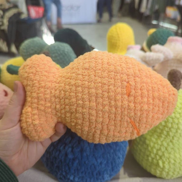 Colorful Fish Crackers Crochet Pattern - No-sew - Etsy
