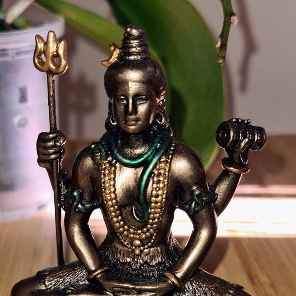 Lord Shiva Statue, 8 Cm Small Shiv, Siva, Mahadev, Mahadeva, Rudra ...