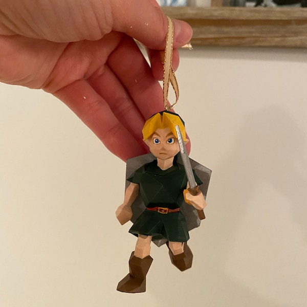 Legend of Zelda Young Link Christmas Ornament - Etsy