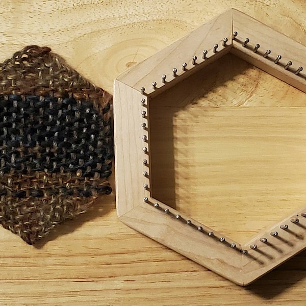 Hexagon Weaving Loom 4" - Etsy