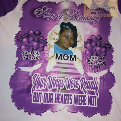 Center T-shirt PNG Design, Memorial, RIP Design, Funeral Background PNG ...