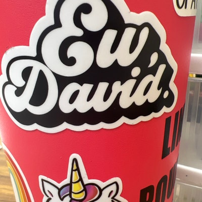 Ew David Sticker, Schitts Creek Sticker, Summer Stickers, Tumbler ...