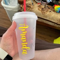 Name Tim Hortons Cold Cup, Personalized Tim Hortons, Reusable Tumbler ...