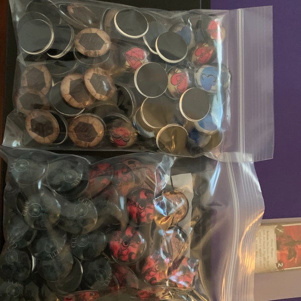 AH LCG Glass Token Set - Etsy