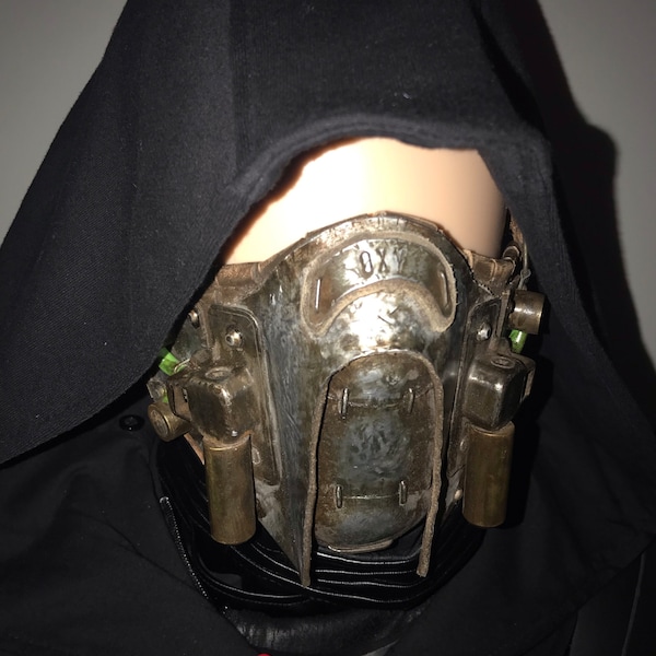 Post-apocalyptic Gas Mask - Steel Gas Mask - Dystopian Gas Mask ...