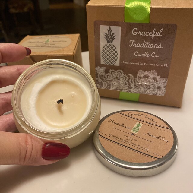 Elegant Luxurious Scented Candles and Home by GracefulTraditionsCo