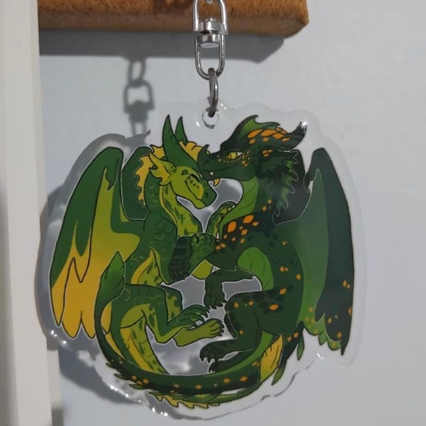Sundew and Willow [ Wings of Fire WOF Leafwing Sunwillow Arylic Charm ...