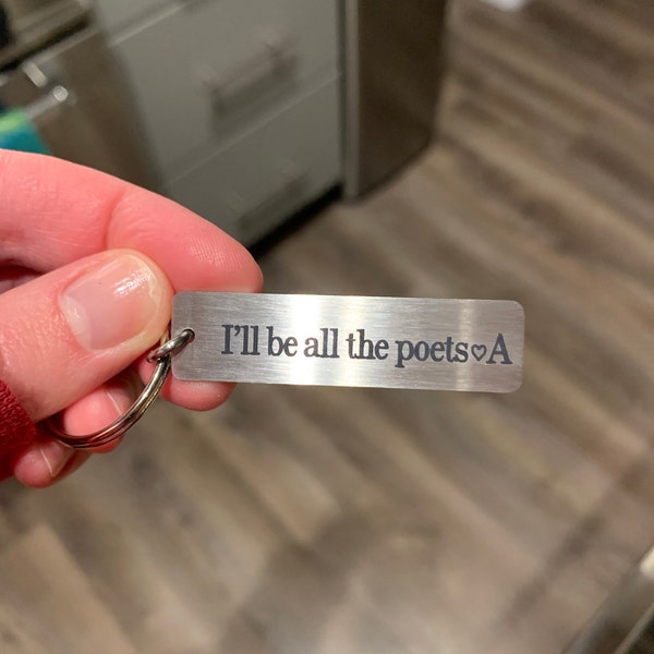 Customized Keychain Personalized You Choose Wording - Custom Gift ...