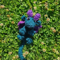 Diddy Dex the Palm Sized Snuggler Dragon Crochet Pattern Amigurumi ...