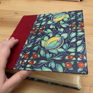 6 X 6 Journal With Handmade Cotton Paper - Etsy