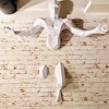 Hugging Man Papercraft Sculpture, Printable 3D Puzzle, Papercraft Pdf ...