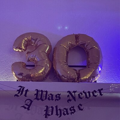 Its Not A Phase Card, Emo Birthday Card, 30th Birthday Card ...