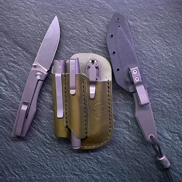 Edc Pocket Organizer,leather Pocket Organiser,edc Gear Pouch,sak ...