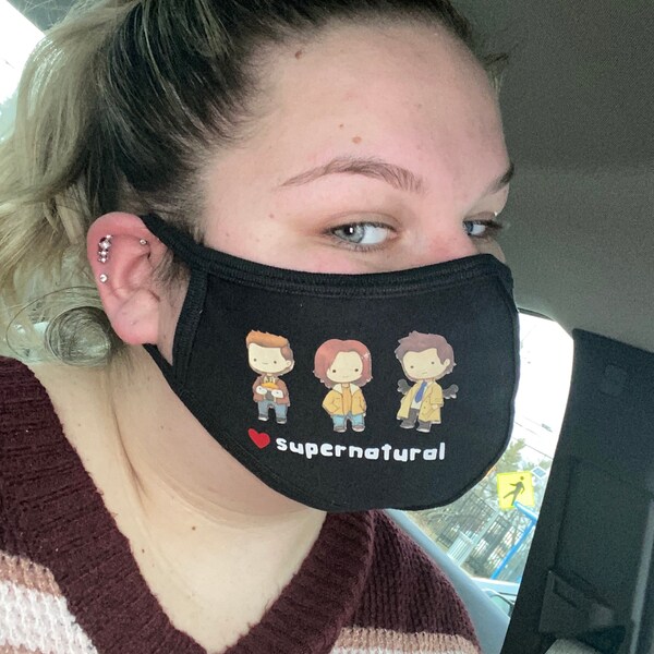 Supernatural Mask: Driver Picks the Music Cruson Creations - Etsy